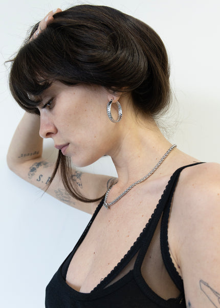 Hera Hoops In Silver – Hailwood